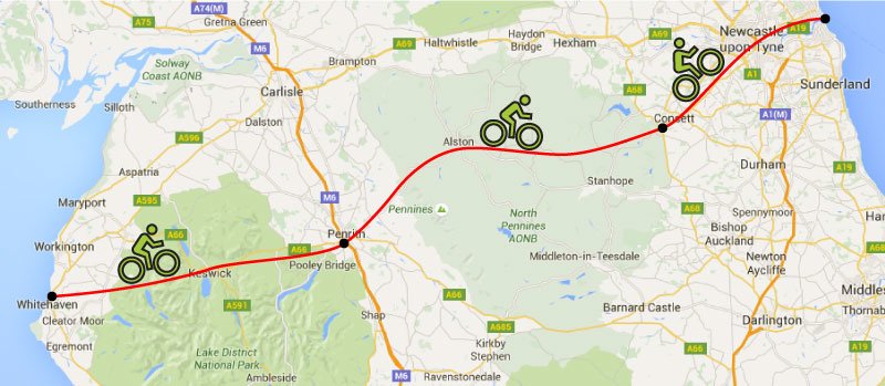 Coast to Coast Cycle - More Adventure