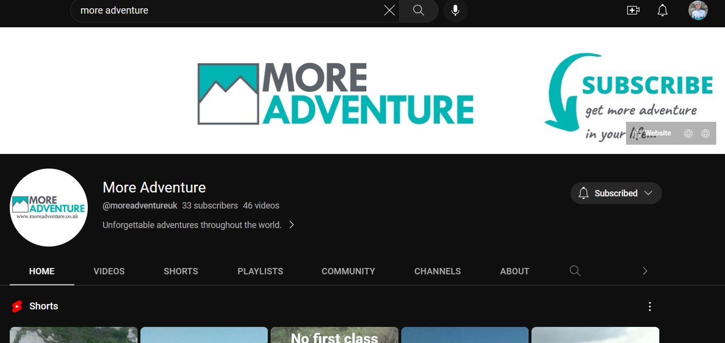 More-Adventure-Youtube-Subscribe - More Adventure